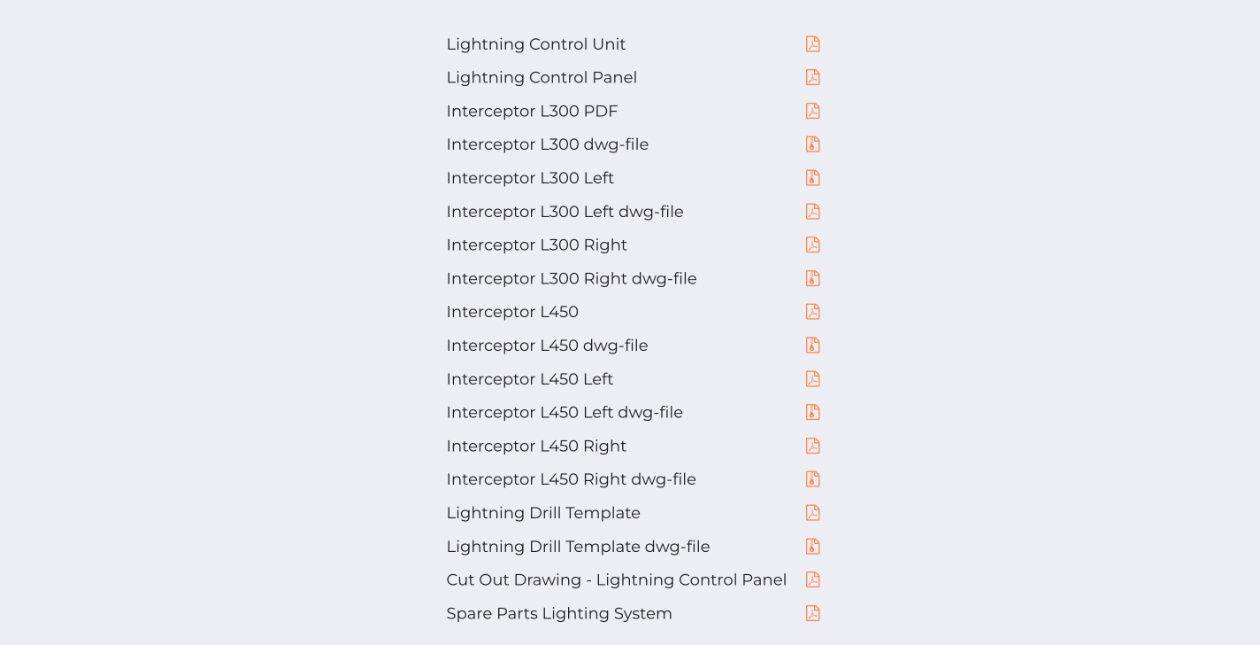 Humphree Lightning dimensions