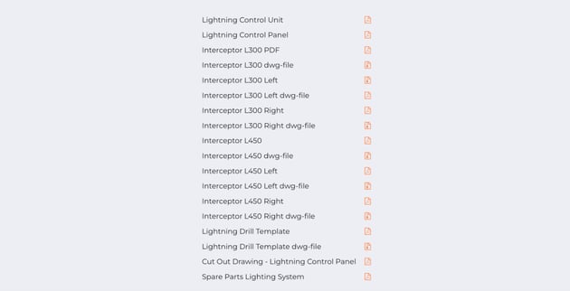 Humphree Lightning dimensions